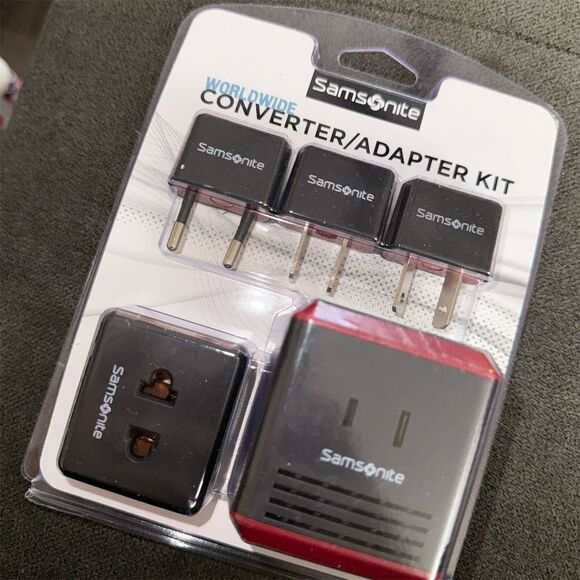 Samsonite | Other | Samsonite Universal Converter Adapter Kit With ...